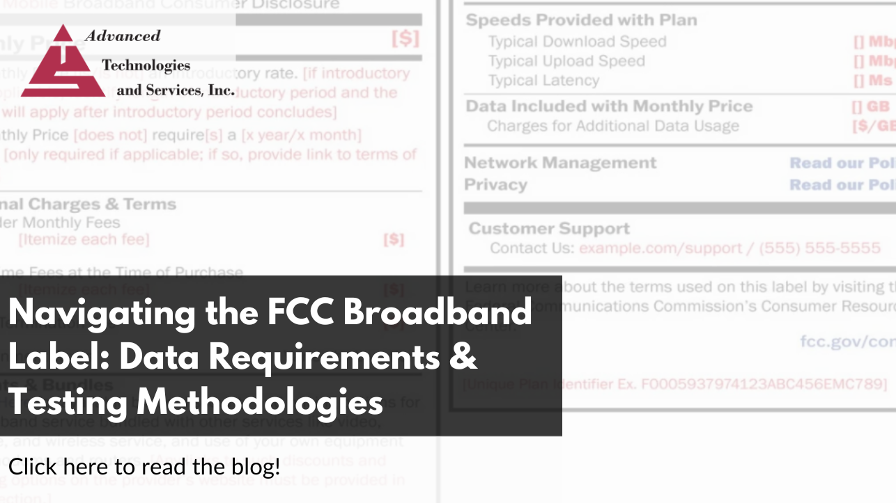 Navigating The Fcc Broadband Label Data Requirements And Testing Methodologies